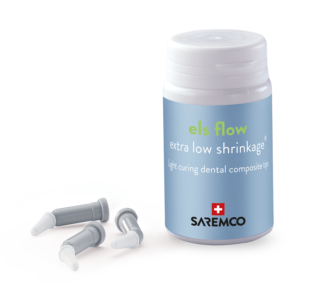 els extra low shrinkage flow tips – SAREMCO Dental AG